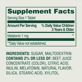 Spring Valley Kids Melatonin Chewable Tablets Sleep Support Dietary ...