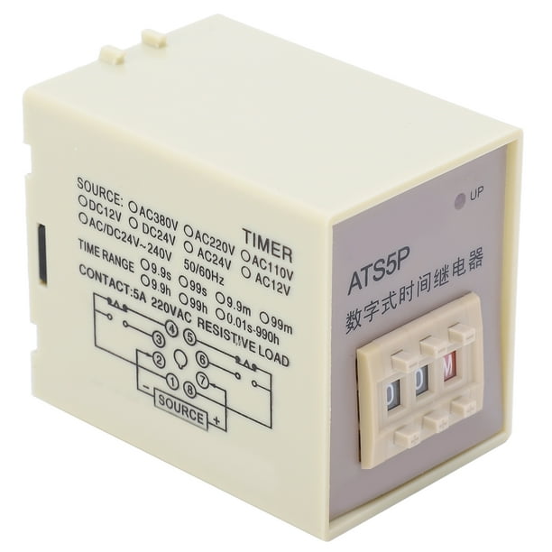 SLGHLSAHG ATS5P LED Digital Display Time Relay Flexible Adjustment ...