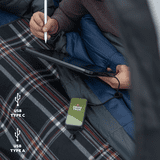 Swiss Tech 10000 mAh Portable Power Bank, 20W Fast Charge, Built-in ...