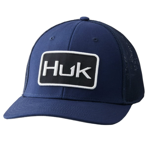Huk Men's Huk'd Up Performance Stretch Hat (Huk'd Up - Navy, 1 ...