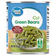 Del Monte Green Lima Beans Canned Vegetables, 8.5 oz Can - Walmart.com