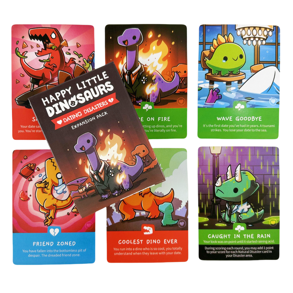 Click here for Wang Lijun Happy Little Dinosaurs Card Game Expans... prices