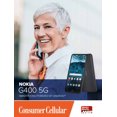 Consumer Cellular, Nokia G400, 5G, 64GB, Gray - Smartphone - Walmart.com
