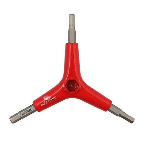 Bike Hand Y Shape Bike Hex Wrench 3 Way Hex Tool Hex Wrench | Walmart ...