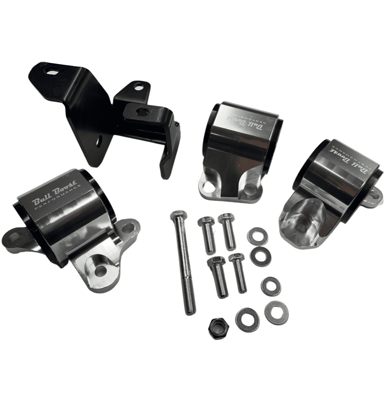 B-Series 2 Bolt Billet Motor Mount Swap Kit 96-00 Polyurethane B16 B18 ...