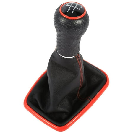 Shift Gear,5 Speeds Gear Shift Knob Shifter Gaitor Boot Shift Gear ...