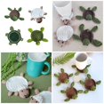 ANXPTIME Crochet Coaster Eye Catching Coaster Cute Cup Mat Wool Thread ...
