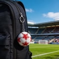 2026 Soccer Fidget Keychain, Clicky Keyboard Button Stress Relief Ball ...