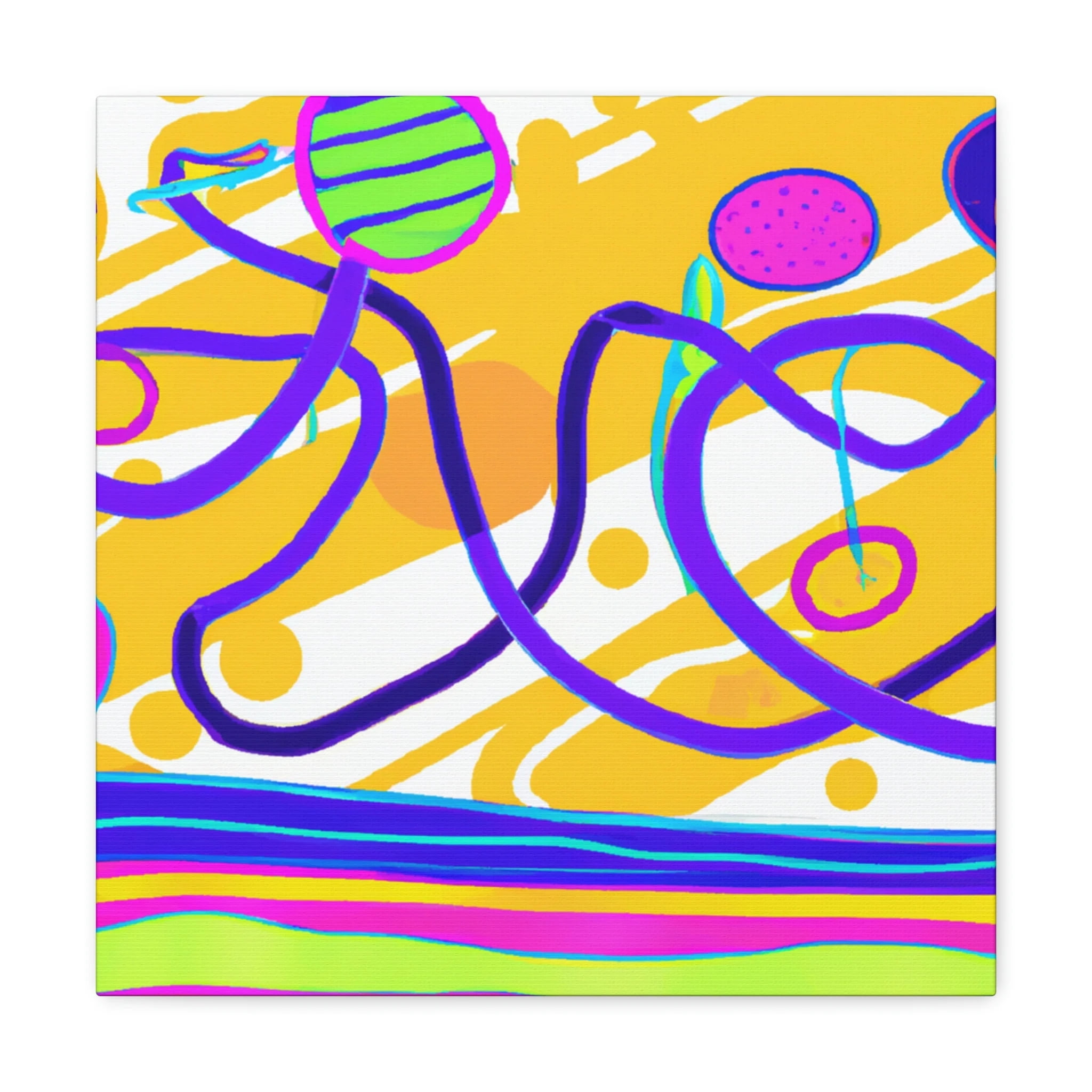 Future Scape Illuminated - Canvas - Walmart.com