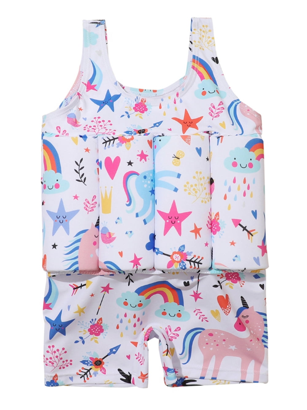 URMAGIC URMAGIC 2-6Y Kid Boy Girl One Piece Float Suit Vest Swimsuit ...