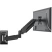 VIVO White Telescoping Flush Wall Mount for Dual 27"- 38" Ultra Wide ...