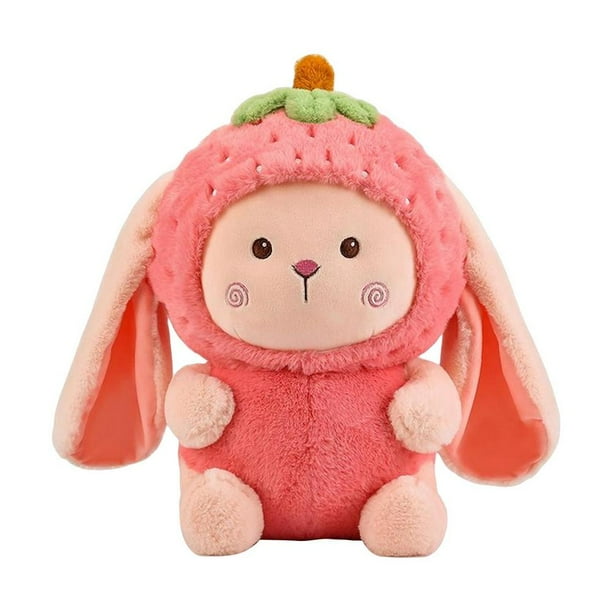 New Transforming Fruit Rabbit Doll Cozys Floppy Ear Strawberry Rabbit ...
