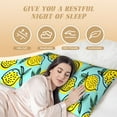 Body Pillow Cover - Lemon1 Yellow Soft Body Pillow Pillowcase, funny ...