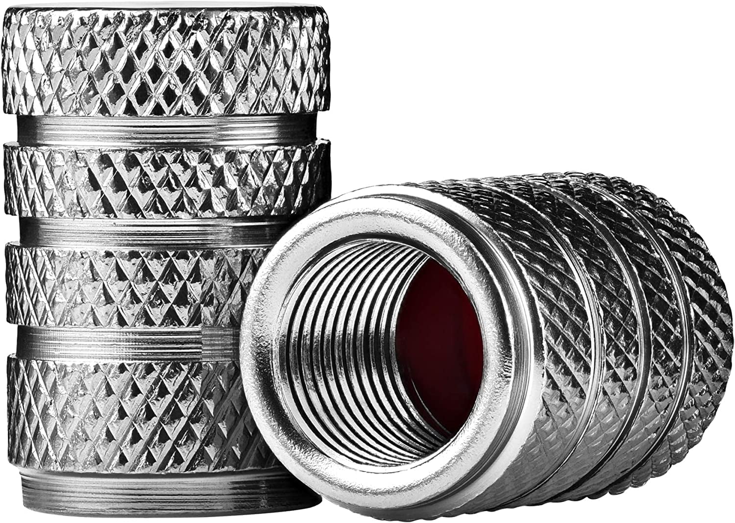 Barrel Tire Valve Caps (10-Pack) Universal Stem Covers for Cars, SUVs ...