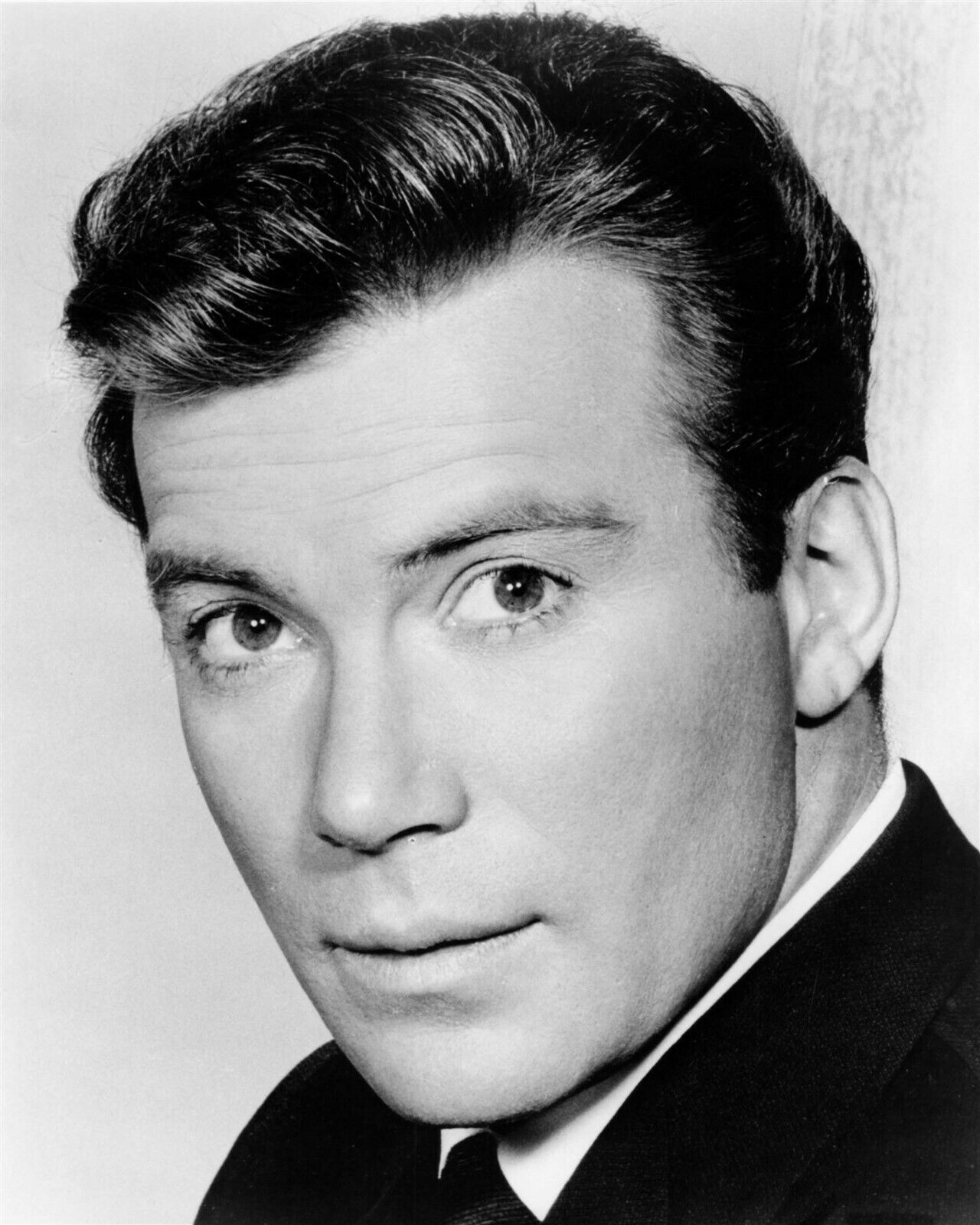 William Shatner gives his classic Shat expression 1960's young pose ...