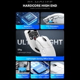 R1 Gaming Desktop Mouse With Adjustable DPI Wireless/Wired Connection ...