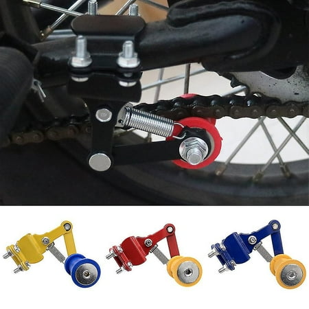 Universal Motorcycle Motorbike Bolt On Chain Tensioner Roller Adjuster ...