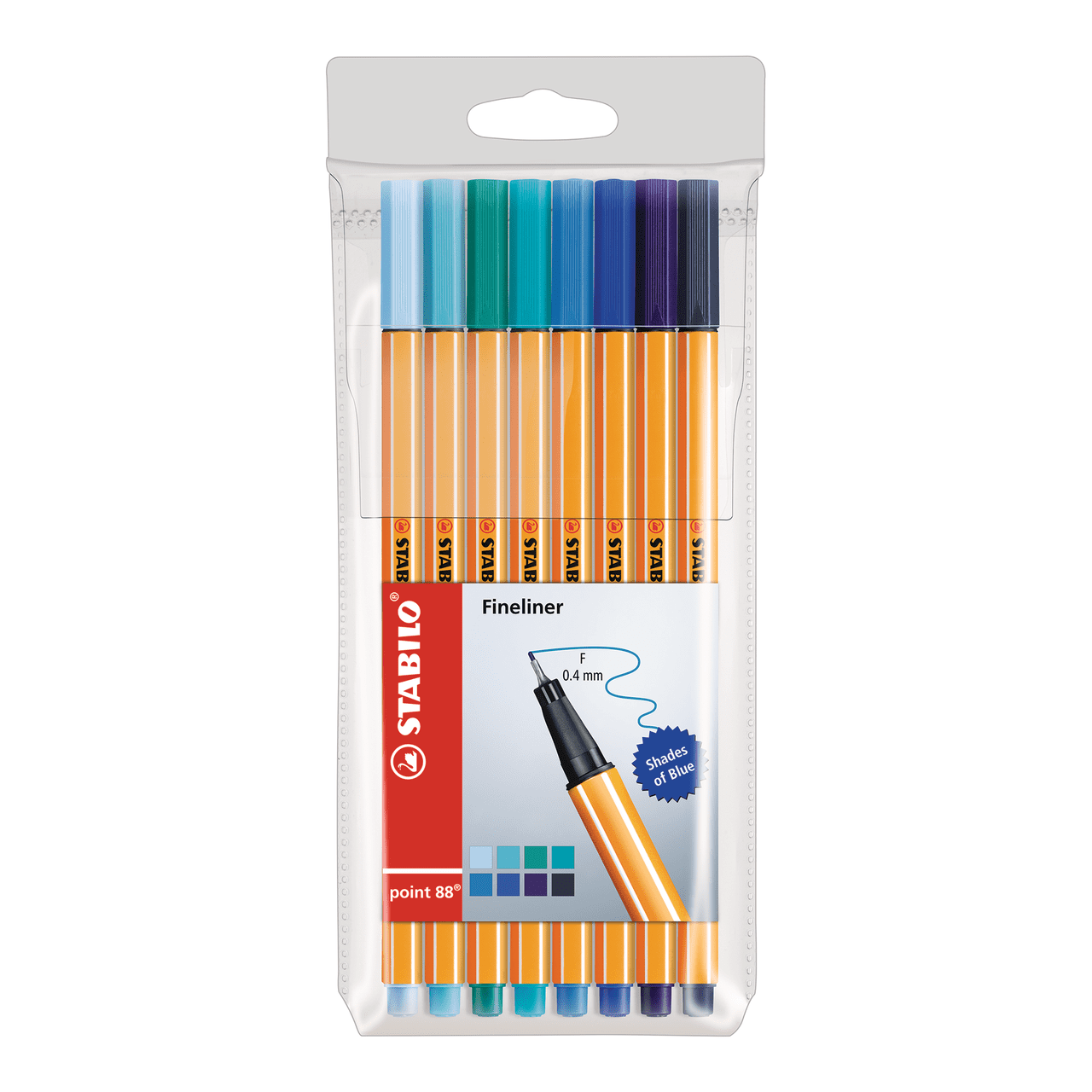 Stabilo® Point 88 Shades of Blue Set - Walmart.com