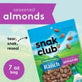 Snak Club Almonds with HHA1 Hidden Valley Ranch Seasoning, Roasted ...