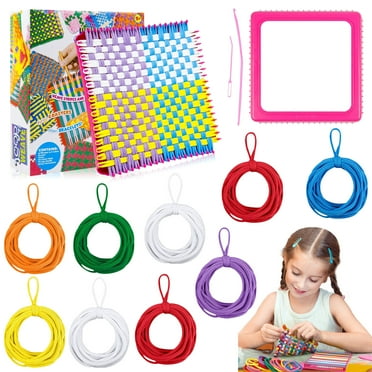 RNKR Elastic Potholder Loops Weaving Craft Loops Refill with 6 Colors ...