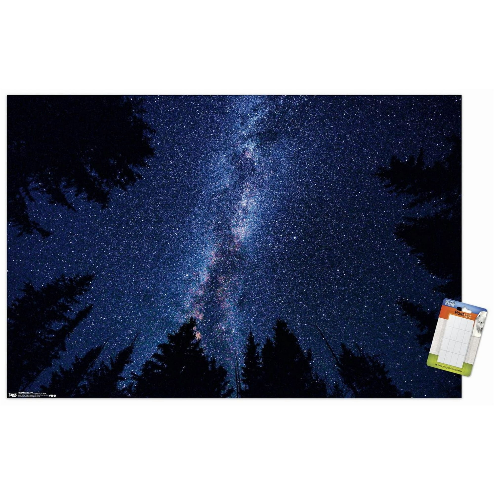 Click here for Trends International Milky Way At Night Wall Poste... prices