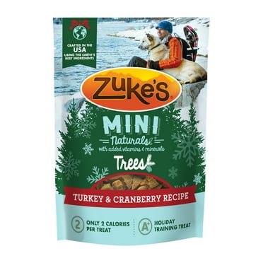 Zuke's Mini Naturals Training Dog Treats Peanut Butter and Oats Recipe ...