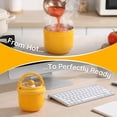 17oz Portable Lunch Food Jar with Handle, Leakproof 304 Stainless Steel ...