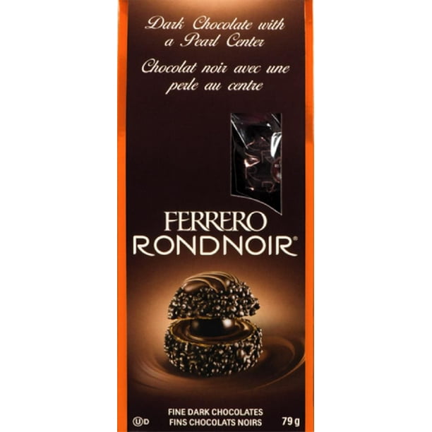 FERRERO RONDNOIR, Fine Dark Chocolates, 8 Individually Wrapped ...