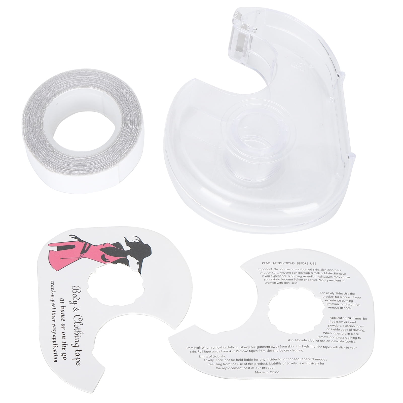 Clothing Tape, Small Size Double Sided Fashion Tape Double-sided Paste ...