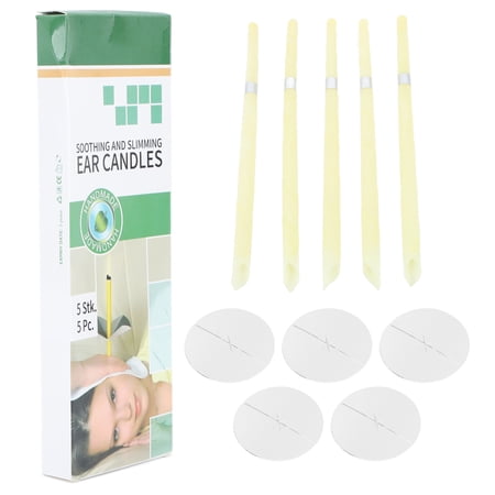 Ear Candle Drip Protectors,Ear Candling Kit Body Ear Care Candle Holder ...