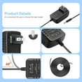 Aprelco AC/DC Adapter Compatible with Pax D210 D 210 D210-W Wireless ...