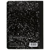 Mead Composition Book College Ruled 100 Sheets 9 34 x 7 12 3 Pack Black ...