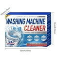 Washing Machine Cleaner Descaler 24 Pack Deep Cleaning Tablets for He ...