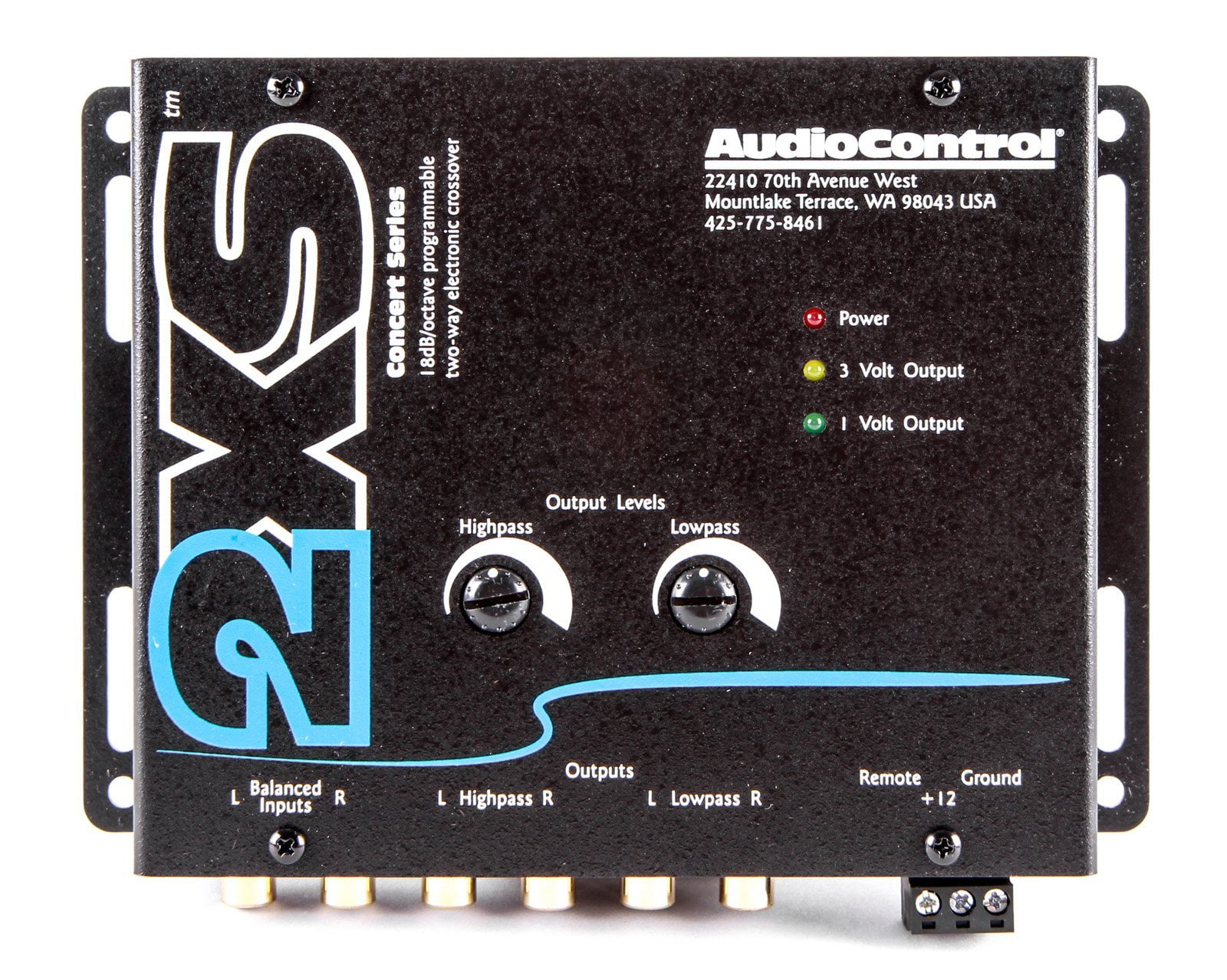 Audio Control 2XS 2ch Electronic Crossover - Walmart.com