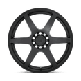Motegi Aluminum Rim MR143 CS6 16X7in Satin Black Finish, MR14367046740 ...
