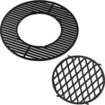 Cast Iron Grill Grate Replacement Gourmet BBQ System for Weber 22inch ...
