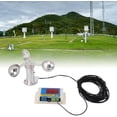 Wind Speed Alarm Device 3 Fan Blades, Tower Crane Anemometer with Three ...
