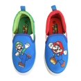 Super Mario Brothers Mario & Luigi Nintendo Boys Shoes - Slip On ...
