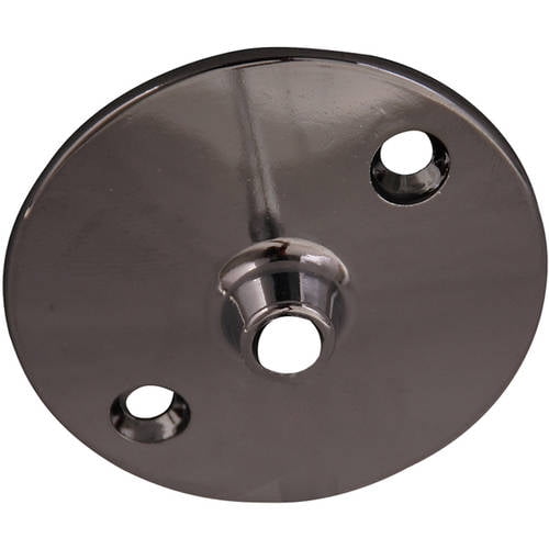 Decor Plumb Round Flange for Ceiling Support, Polished Chrome - Walmart.com
