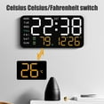 Digital Alarm Clock - Multi-functional Display with Date & Temperature ...