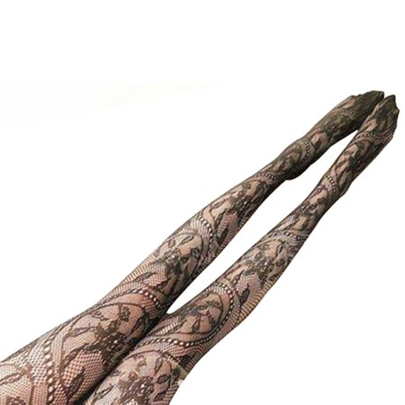 Cheers Sexy Charming Floral Pattern Fishnet Tights Pantyhose Stockings ...