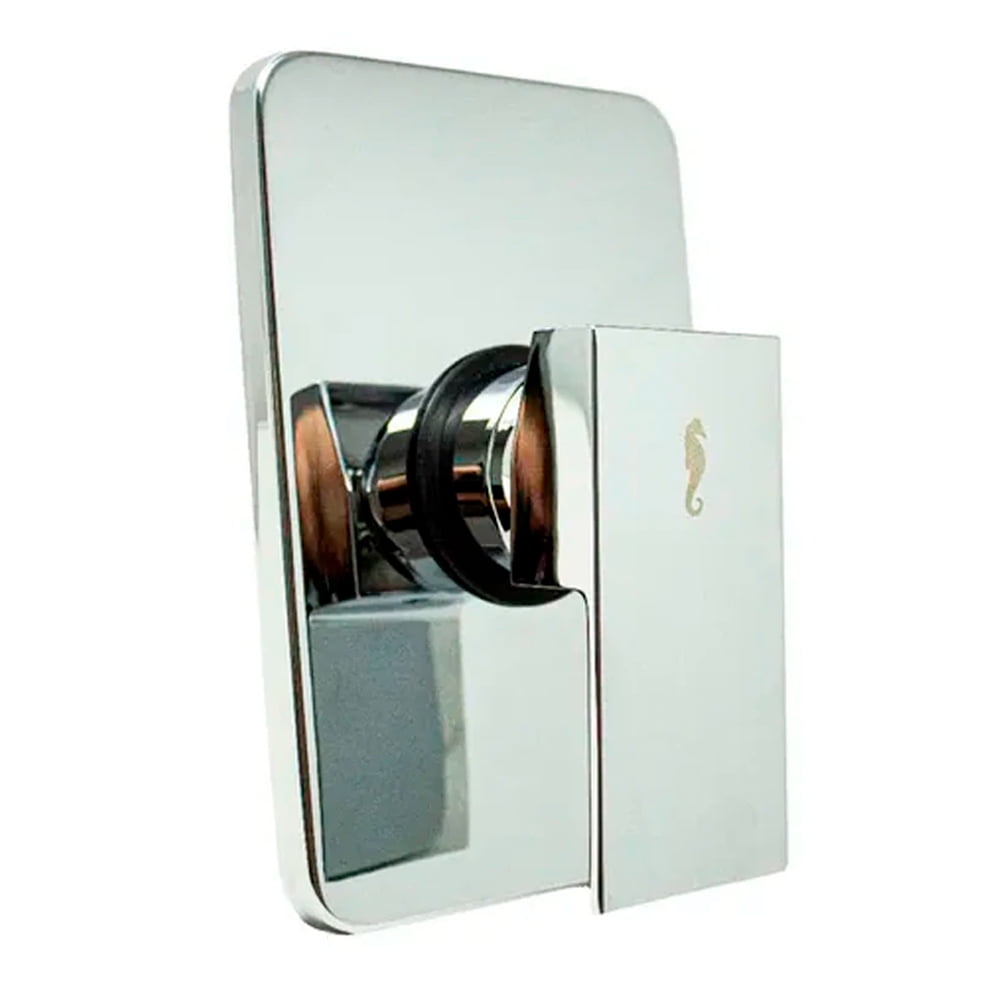 Mezcladora Monomando Empotrar Regadera Cuadrado Cromo RUGO 34-MCC ...