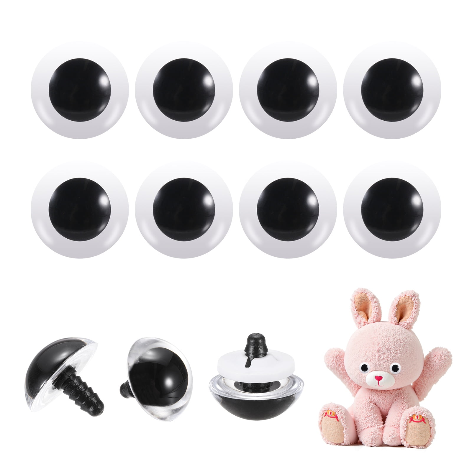 Click here for Uxcell 24mm Safety Eyes  26pcs Realistic Doll Croc... prices
