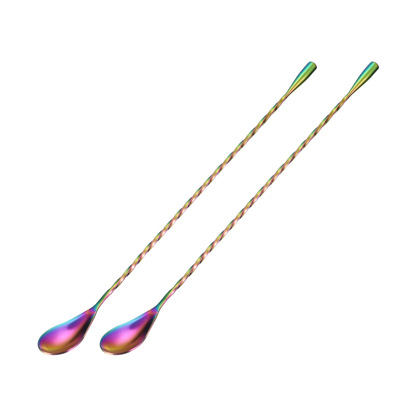 Click here for Unique Bargains Bar Spoon Cocktail Mixing Spoon  2... prices