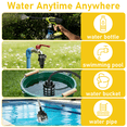 Yacona Cordless Pressure Washer, Power Washer with Battery&Charger ...
