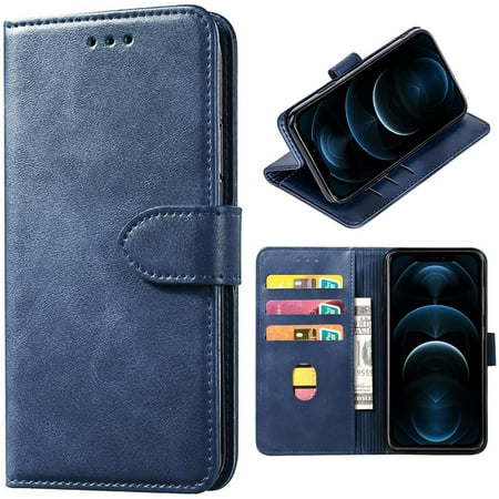 iPhone 12 Case Wallet iPhone 12 Pro Wallet Case Shockproof Flip Flap ...