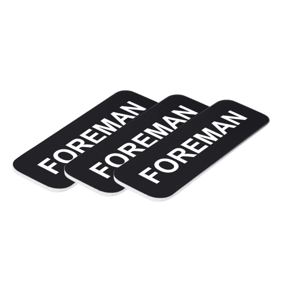 Medical laboratory scientist 1 x 3" Name Tag/Badge, Black, (3 Pack ...
