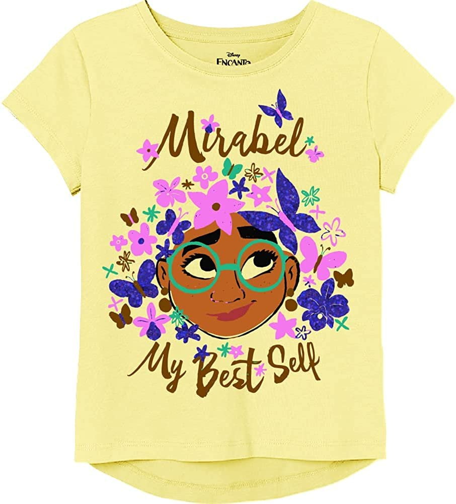 Disney Girls' Big Encanto Mirabel My Best Self T-Shirt - Walmart.com