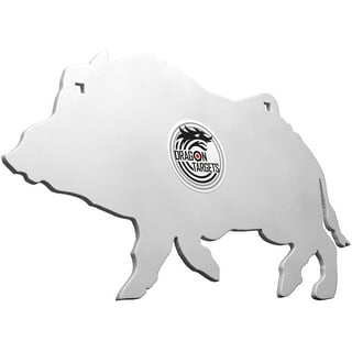 EZ Aim® AR500 Steel Shooting Target, Bear Silhouette, 3/8" Thick, White ...