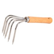 Clam Rake 1pc Stainless Steel Clam Rake with Net Oyster Shell Digging ...